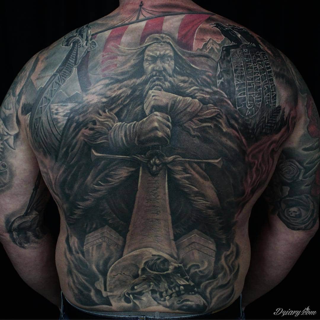 Tatua e Nawi zuj ce Do Skandynawii Tradycji Wiking 